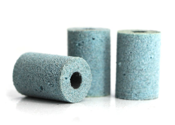Small Diameter Glass Polishing Wheels , Green Color Low E Coating Deletion Wheel