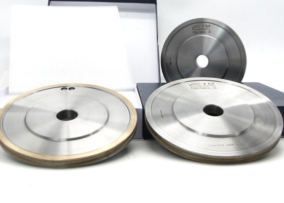 Durable Metal Bond Grinding Wheels , Glass Edge Shaping Pencil Grinding Wheel