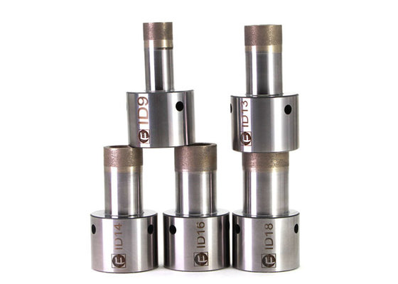 Steel Body Diamond Milling Tools External / Male Thread Shank Type For Optical Glass