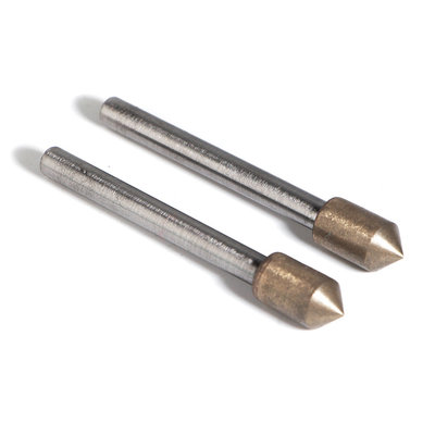 Metal Bond Diamond Grinding Points Bullets Shape Head For Glass Ceramic Agate