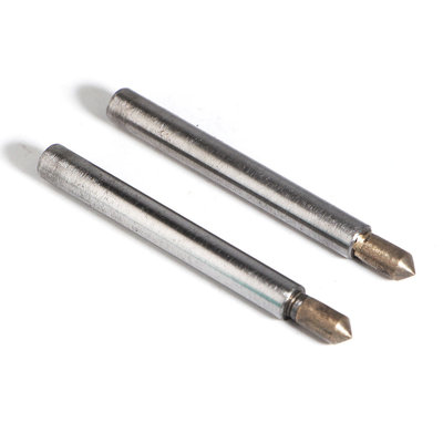 Metal Bond Diamond Grinding Points Bullets Shape Head For Glass Ceramic Agate