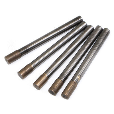 Cylinder Sintered Diamond Mounted Points For Glass Ceramic Stone Grinding Carving