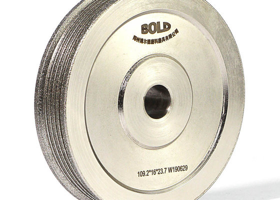 Multi Groove Electroplated Grinding Wheels CBN Profile Grinding Wheel