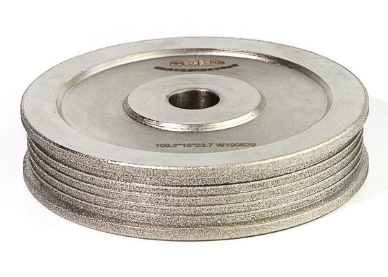 Multi Groove Electroplated Grinding Wheels CBN Profile Grinding Wheel