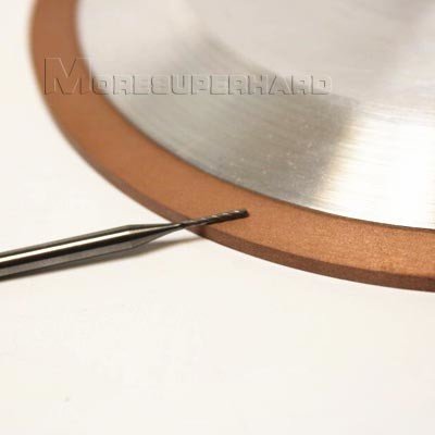 Diamond Grinding Wheel for Micro Drill.Model: 3A1 resin diamond grinding wheel.Application: small diameter tungsten