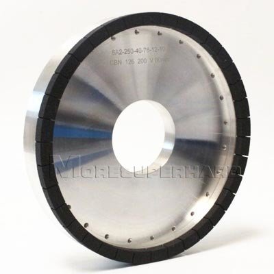 Vit CBN Wheel for Face Grinding Steel Part. Vitrified cbn wheel is used for face grinding (Ra 0.2 finish ) steel part