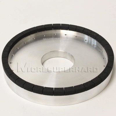 Vit CBN Wheel for Face Grinding Steel Part. Vitrified cbn wheel is used for face grinding (Ra 0.2 finish ) steel part