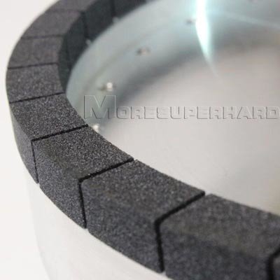 Vit CBN Wheel for Face Grinding Steel Part. Vitrified cbn wheel is used for face grinding (Ra 0.2 finish ) steel part