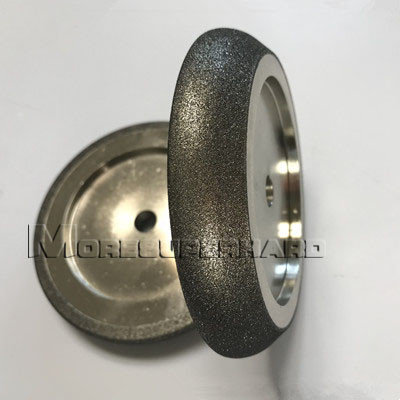 CBN grinding wheels for band saw blades. Wheel is profiled to match band saw teeth. Used correctly lasts very long