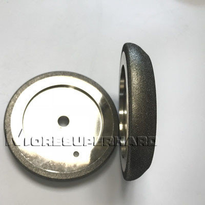 CBN grinding wheels for band saw blades. Wheel is profiled to match band saw teeth. Used correctly lasts very long