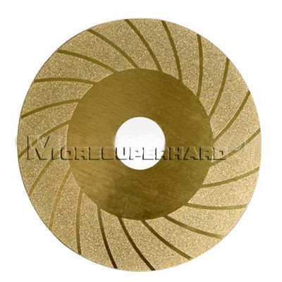 electroplated diamond grinding disc. We can custom make any special designs according to your drawings and  requirements