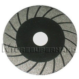 electroplated diamond grinding disc. We can custom make any special designs according to your drawings and  requirements
