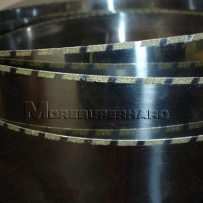 Electroplated Diamond Band Saw Blades. used for cutting super hard materials
