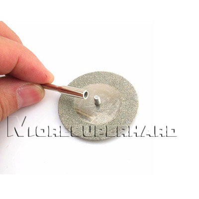 Diamond Rotary Cutting Disc. Diamond cutting wheel & cutting blade for dremel rotary tool.