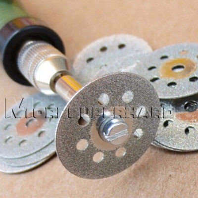 Diamond Rotary Cutting Disc. Diamond cutting wheel & cutting blade for dremel rotary tool.