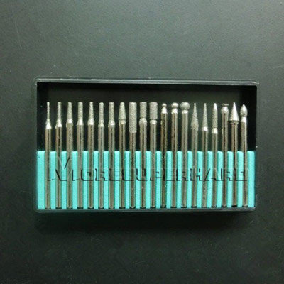 Diamond Mounted Points & Diamond Burs. used for sculpturing, dressing and internal grinding carbide, ceramic,glass