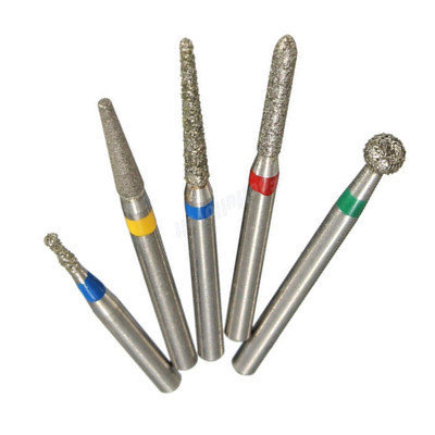 Dental Diamond Burs Dental diamond burs are used for precise drilling and polishing of critical ceramic parts