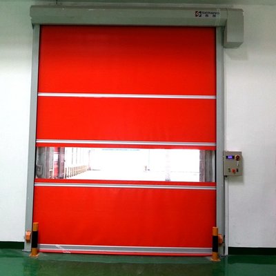 Industrial Automatic PVC Fabric High Speed Performance Fast Acting High speed Door for Warehouse