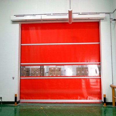 Industrial Automatic PVC Fabric High Speed Performance Fast Acting High speed Door for Warehouse