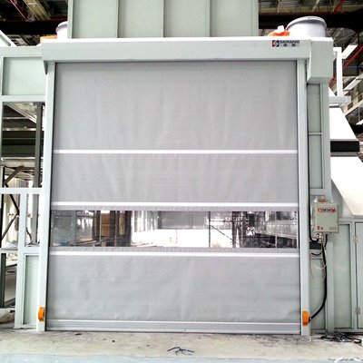 Industrial Automatic PVC Fabric High Speed Performance Fast Acting High speed Door for Warehouse