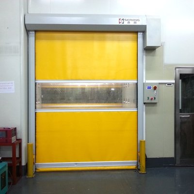 Industrial Automatic PVC Fabric High Speed Performance Fast Acting High speed Door for Warehouse