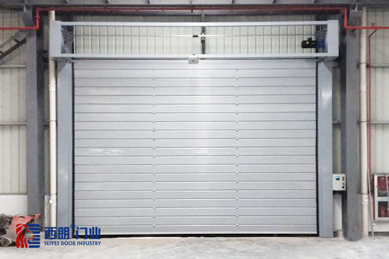 China factory High Quality Aluminum Fast Rolling Door Spiral Rapid Roll Doors higgh speed spiral doors