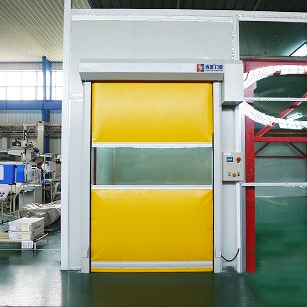 Industrial protection equipment Automatic Plastic Fast Rolling up Door for Internal Application