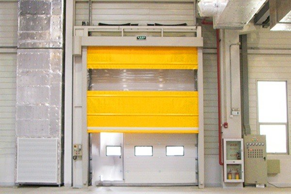 High speed roll up door insulated high speed shutter pvc door industrial door