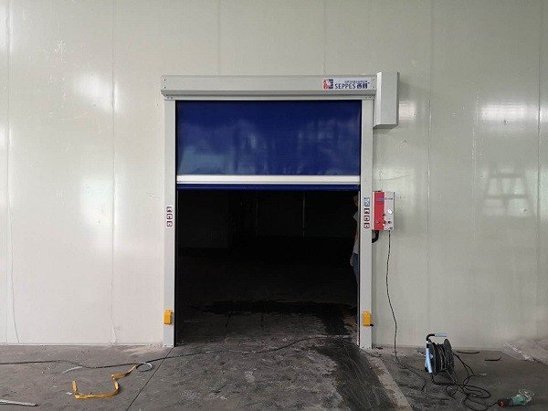 Automatic Inductive PVC electric Fast Rolling Shutter Doors High Speed Door