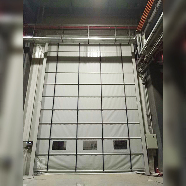 China Fast Speed Factory High Speed Vertical Stacking Fold Up Door