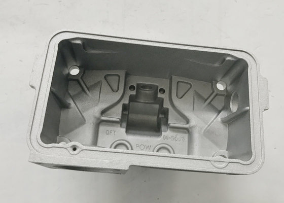 Custom Aluminum Die Casting Parts Pump Housing OEM / ODM ADC12 Raw Material
