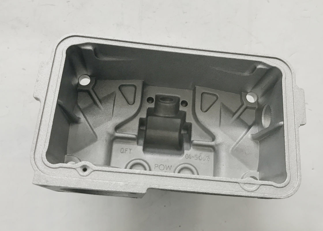 Custom Aluminum Die Casting Parts Pump Housing OEM / ODM ADC12 Raw Material