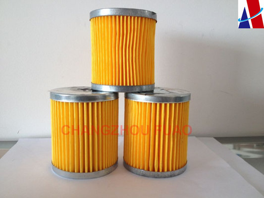 OEM Yellow Paper Diesel Engine Parts / Diesel fuel filter Element