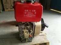 Low emission Truck Horizontal Single Cylinder Diesel Engine 4 Stroke