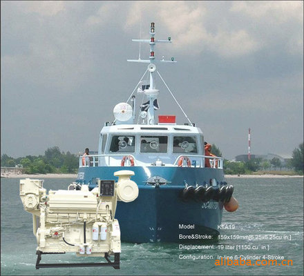 NTA855-M350 350HP Cummins Industrial Engines Heat Exchange Cooling Systom