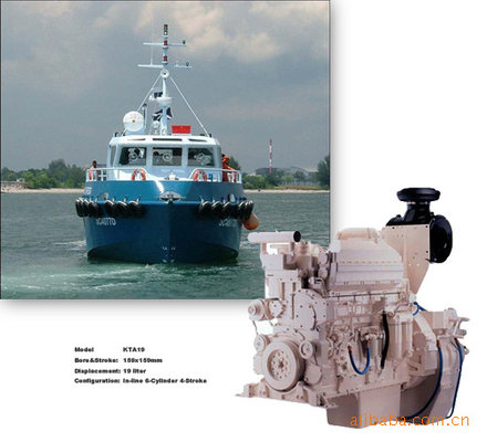 NTA855-M350 350HP Cummins Industrial Engines Heat Exchange Cooling Systom