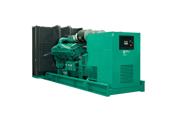 Large Three Phase Cummins Diesel Generator 1132kva 906kw Electronic Speed Controller