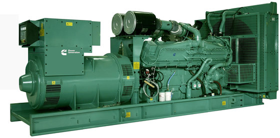 Industrial 1675kva 1340kw Cummins Diesel Generator , Silent Running Diesel Generator Electric Start
