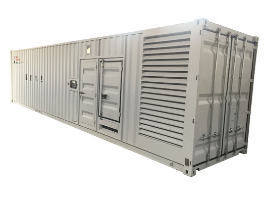 Genset Stamford Alternator Silent Generator Set Canopy Type 1250kva 1000kw