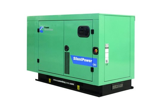 80kw 100kva Silent Electric Generator Self - Exciting And Self - Regulation