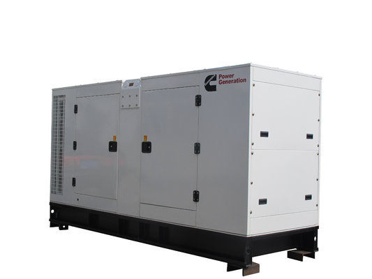 Brushless 181kva 145kw Electric Motor Generator Soundproof Canopy