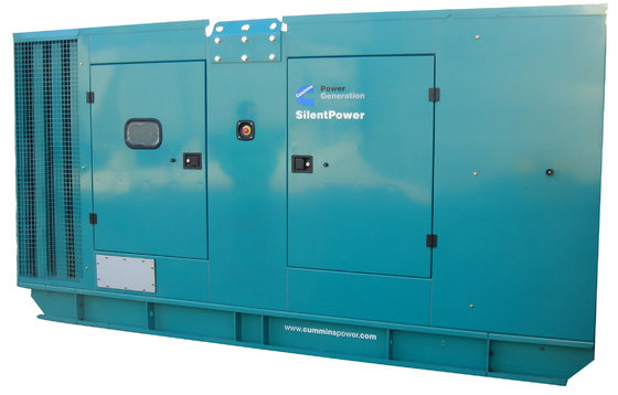 Industrial 250kva 200kw Silent Electric Generator With Low Noise / Smooth Operation