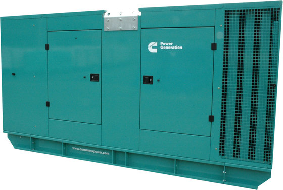 Industrial 250kva 200kw Silent Electric Generator With Low Noise / Smooth Operation