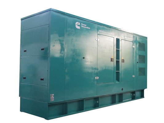 AC Three Phase Silent Electric Generator 50 Hz Rated Frequency