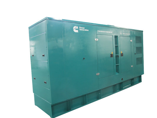 Soundless 500kva 400kw Silent Electric Generator Set With Cummins Engine