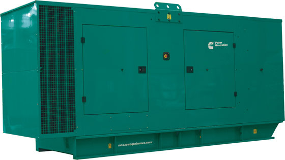 Silent Type Standby Power Generator , 550kva 440kw Quiet Running Generators With OEM / ISO Certificate