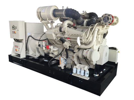 Open Style 600kw Marine Diesel Generator , Most Efficient Electric Generator