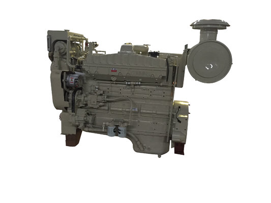 6 Cylinder Cummins Diesel Engine KTA19-M500 With Shaft And Propeller