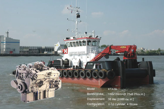 448kw Cummins Marine Diesel Engine For Auxilary Marine Diesel Generator