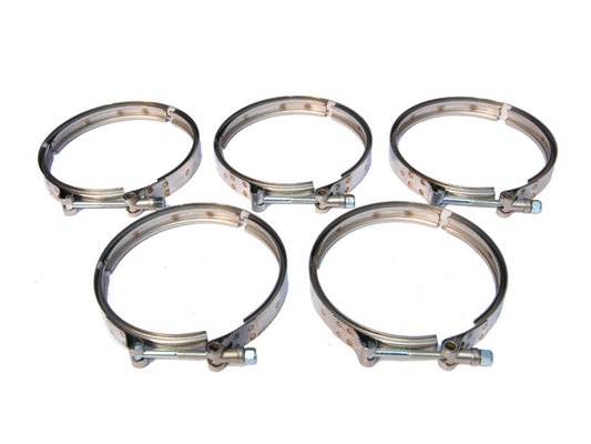 Stainless Steel V Band Clamp High Speed For Diesel Engine Parts
